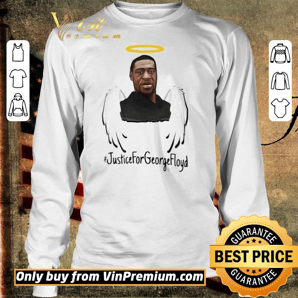 Awesome George Floyd Angel #JusticeforGeorgeFloyd shirt, hoodie ...