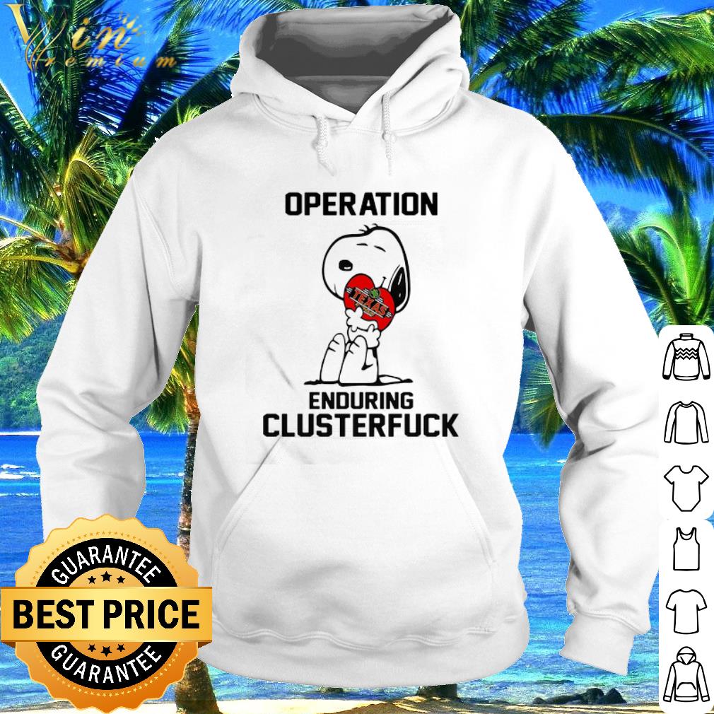 Best Snoopy Hug Texas Roadhouse Operation Enduring Clusterfuck shirt ...