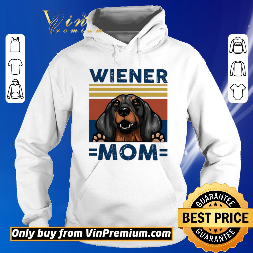Pretty Dachshund Wiener Mom Vintage shirt, hoodie, sweater, longsleeve ...
