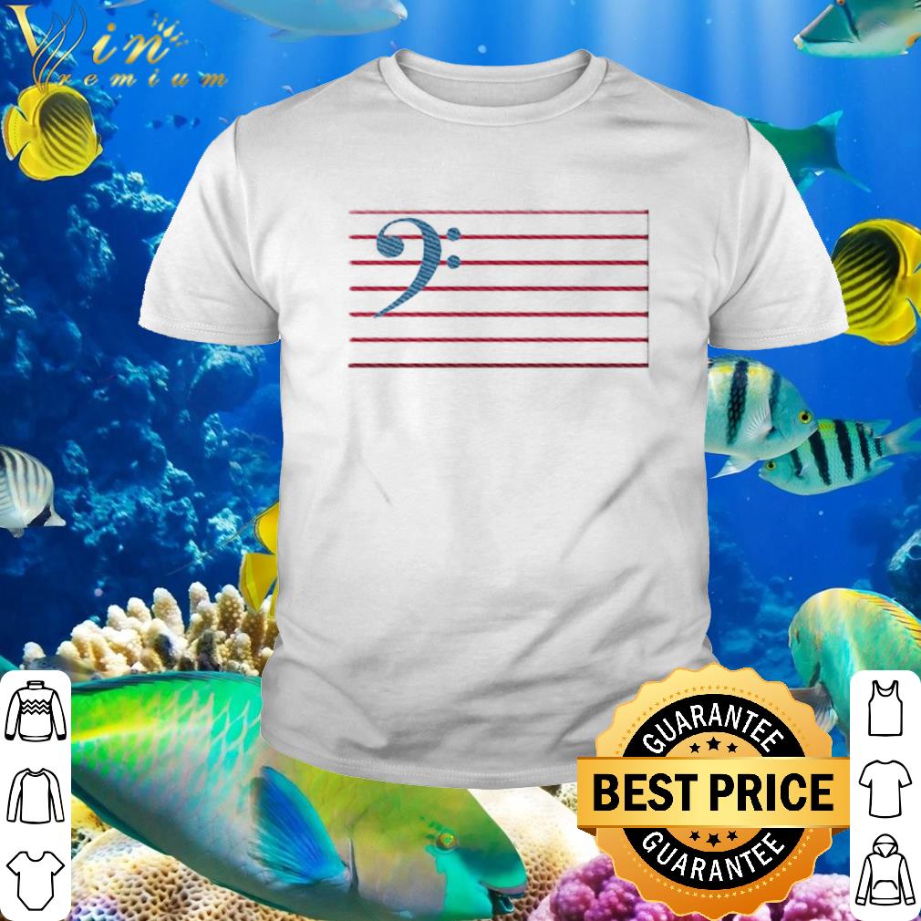 Best Bass Guitar Clef Flag Embroidered shirt, hoodie, sweater ...
