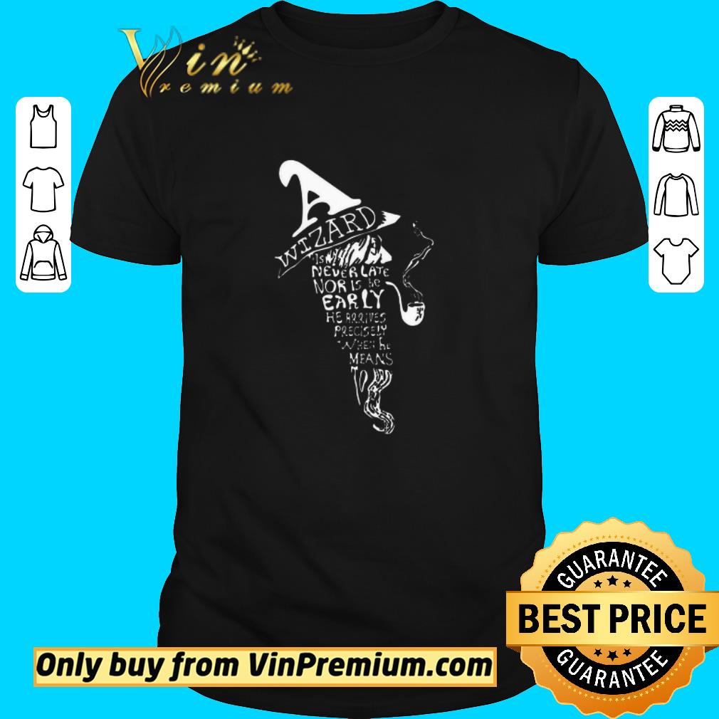 Pretty Wizard Is Never Late Nor Is He Early He Arrives Precisely When ...