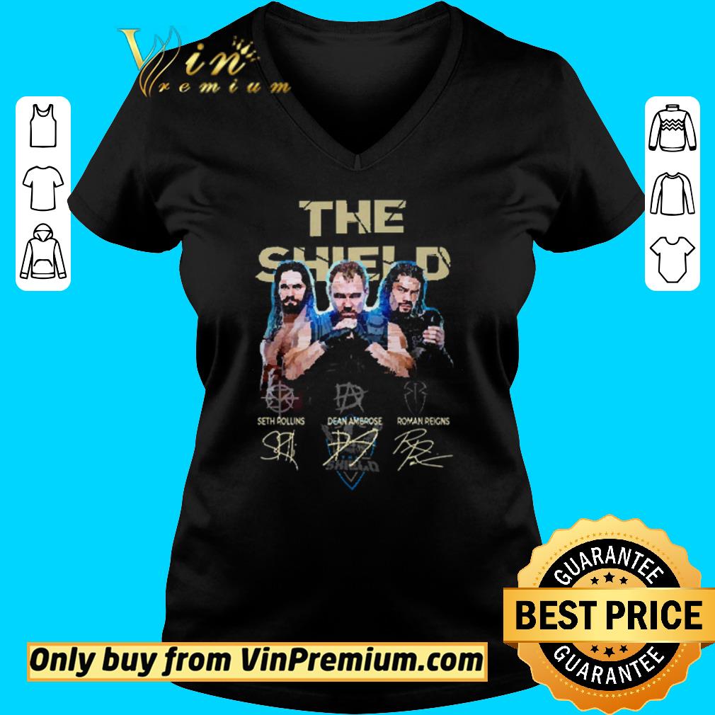 Top WWE The Shield Seth Rollins signatures shirt, hoodie, sweater ...
