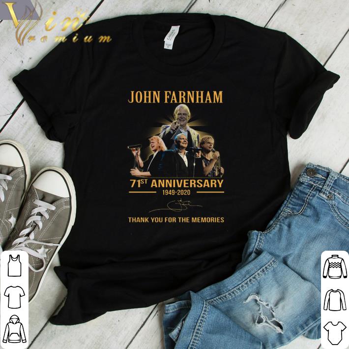 Pretty John Farnham 71st Anniversary 1949 2020 Signature Thank You For ...