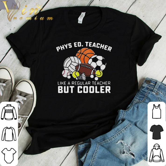 Hot Phys Ed Teacher Like A Regular Teacher But Cooler shirt, hoodie ...