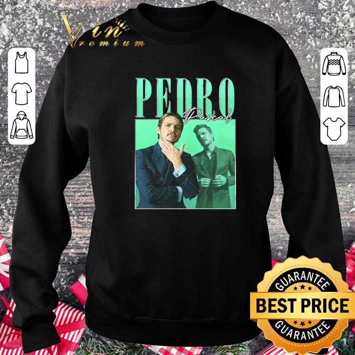 Original Vintage Pedro Pascal Signature Shirt hoodie, sweatshirt ...