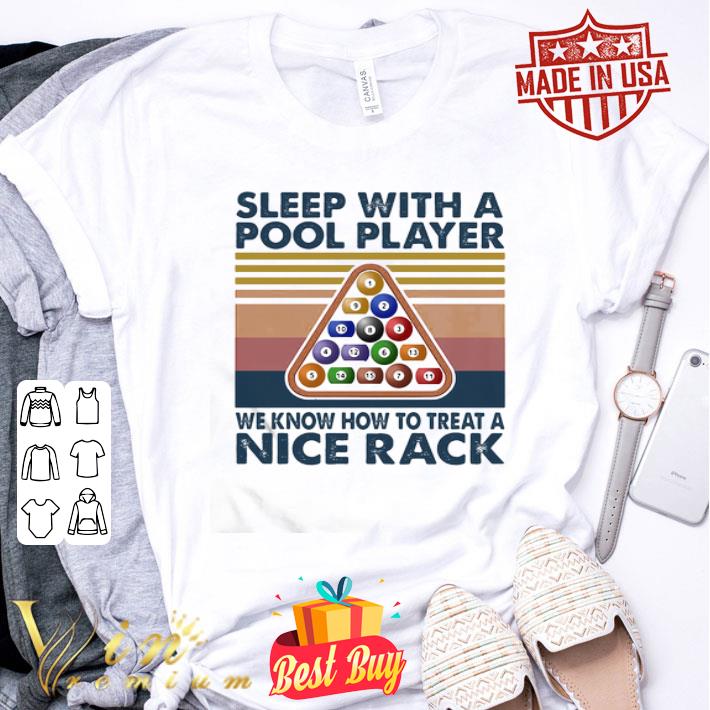 Sleep with me pool player we know how to treat a nice rack vintage ...
