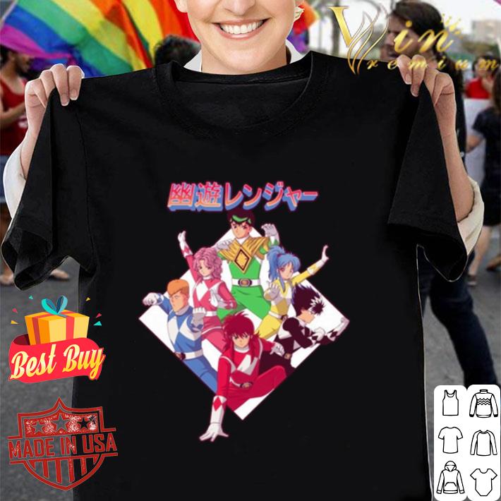 Botan Yuyu Hakusho Power Rangers shirt hoodie, sweatshirt, longsleeve tee