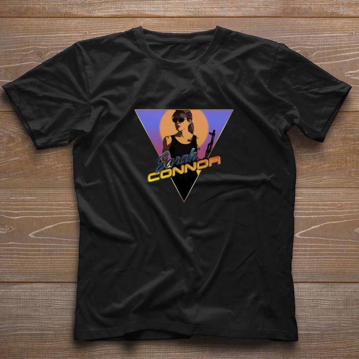 Pretty Sarah Connor Terminator Vaporwave Retro shirt hoodie, sweatshirt ...
