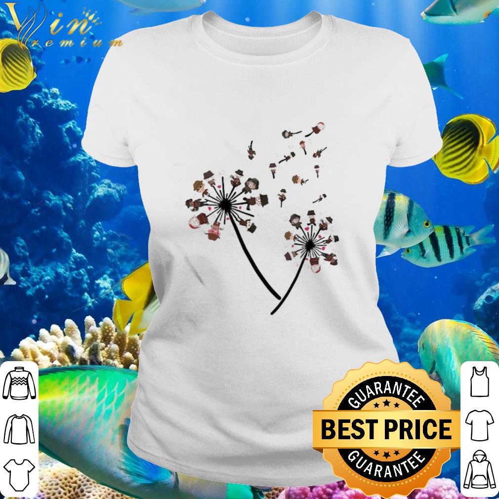 Official Halloween Dandelion Flower Horror Characters As Babies shirt ...