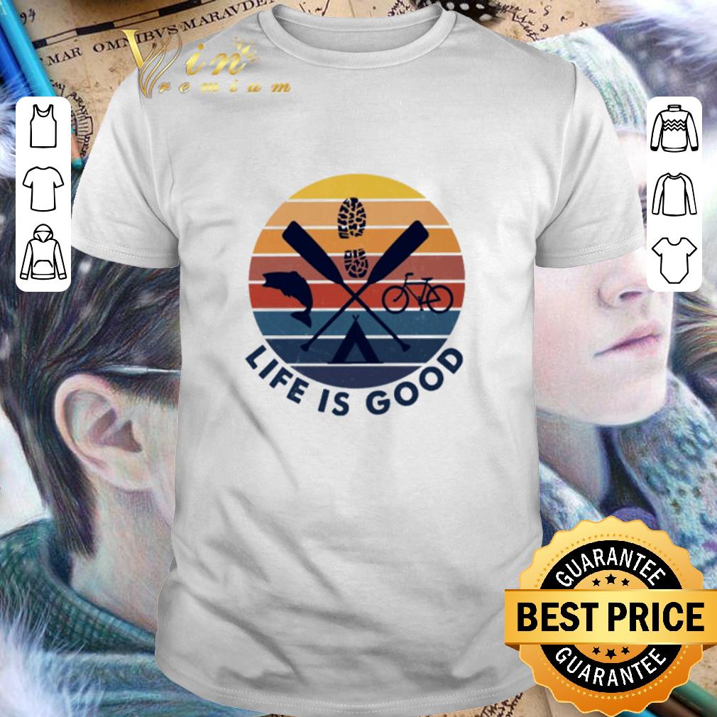 Vintage Life Is Good Outdoor Life shirt hoodie, sweatshirt, longsleeve tee