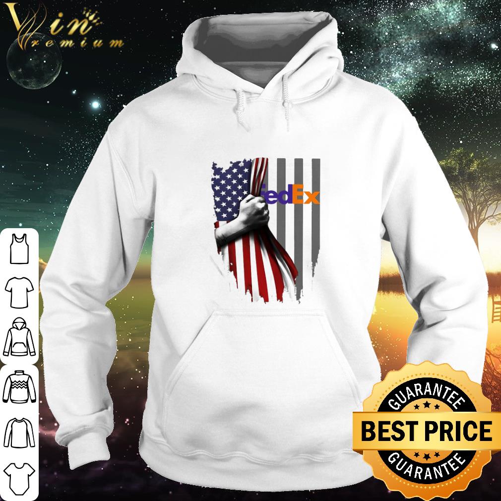 Original FedEx American Flag 4th Of July Independence Day shirt hoodie ...