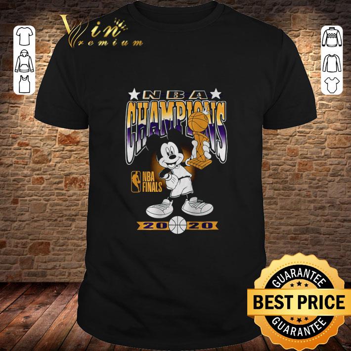 Premium Mickey mouse NBA champions 2020 Los Angeles Lakers shirt hoodie ...