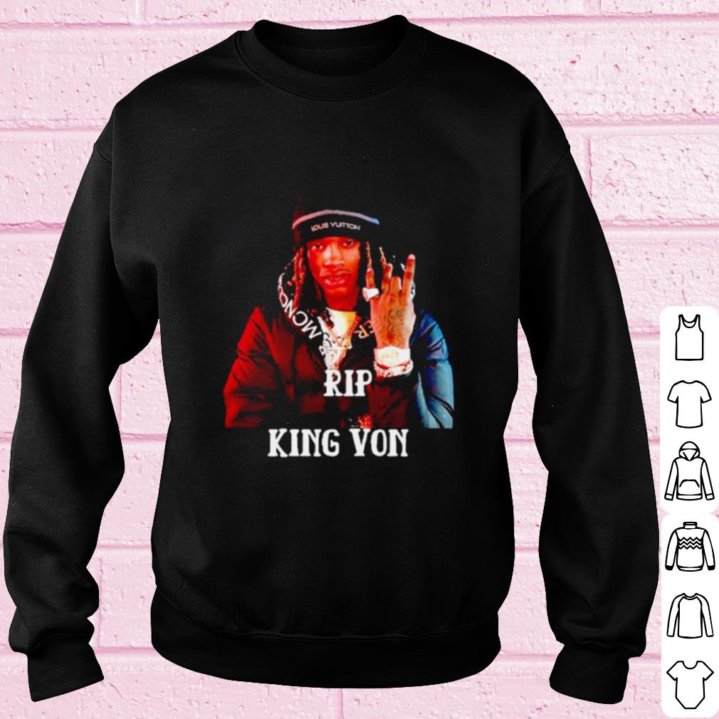 Original Rip King Von shirt hoodie, sweatshirt, longsleeve tee