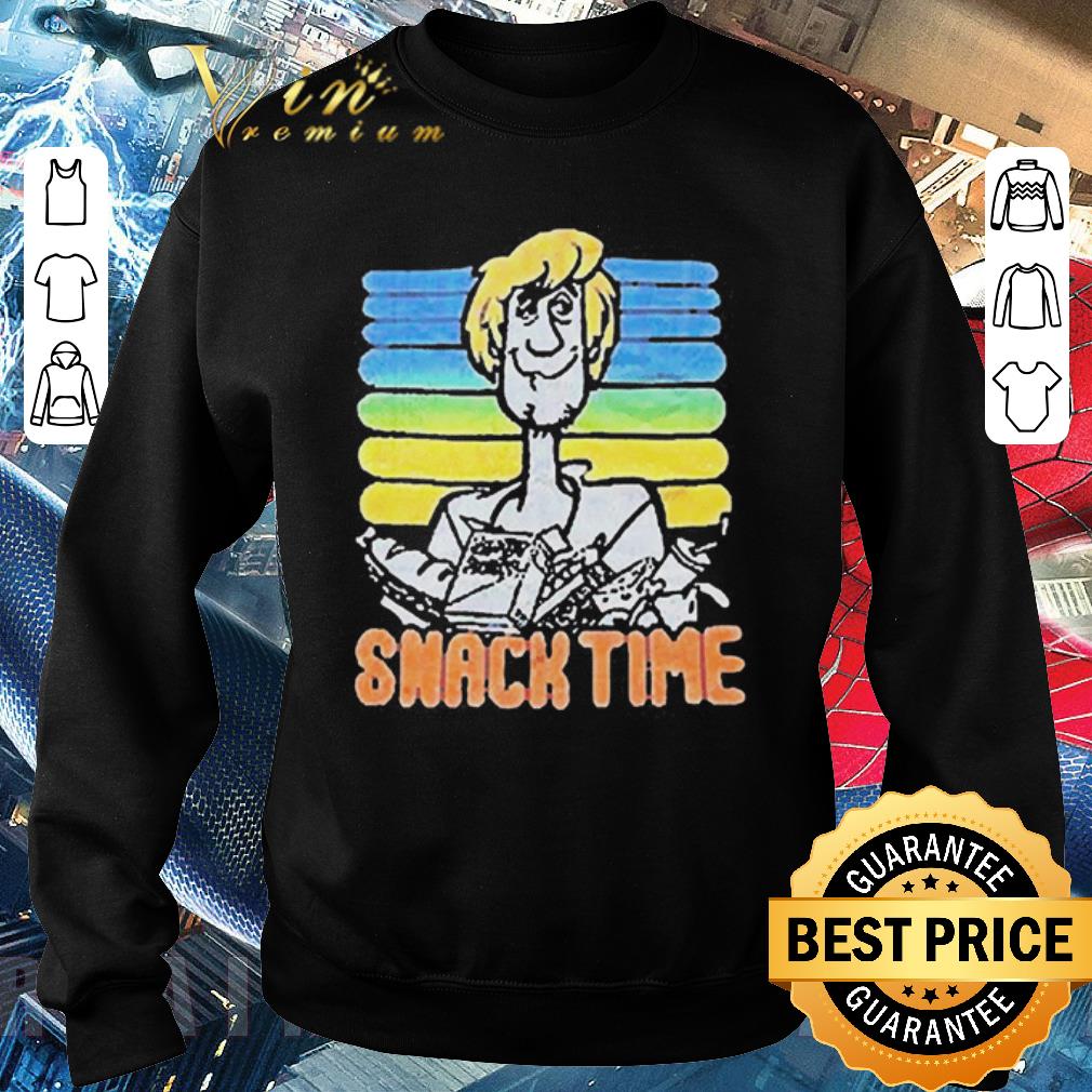 Nice Scooby Doo shaggy snack time vintage shirt hoodie, sweatshirt ...